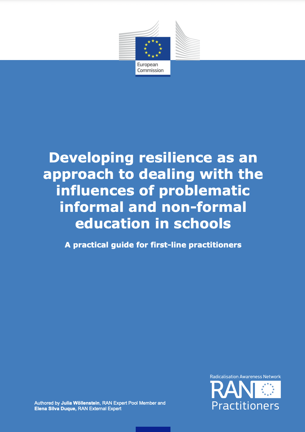 Developing resilience as an approach to dealing with the influences of ...